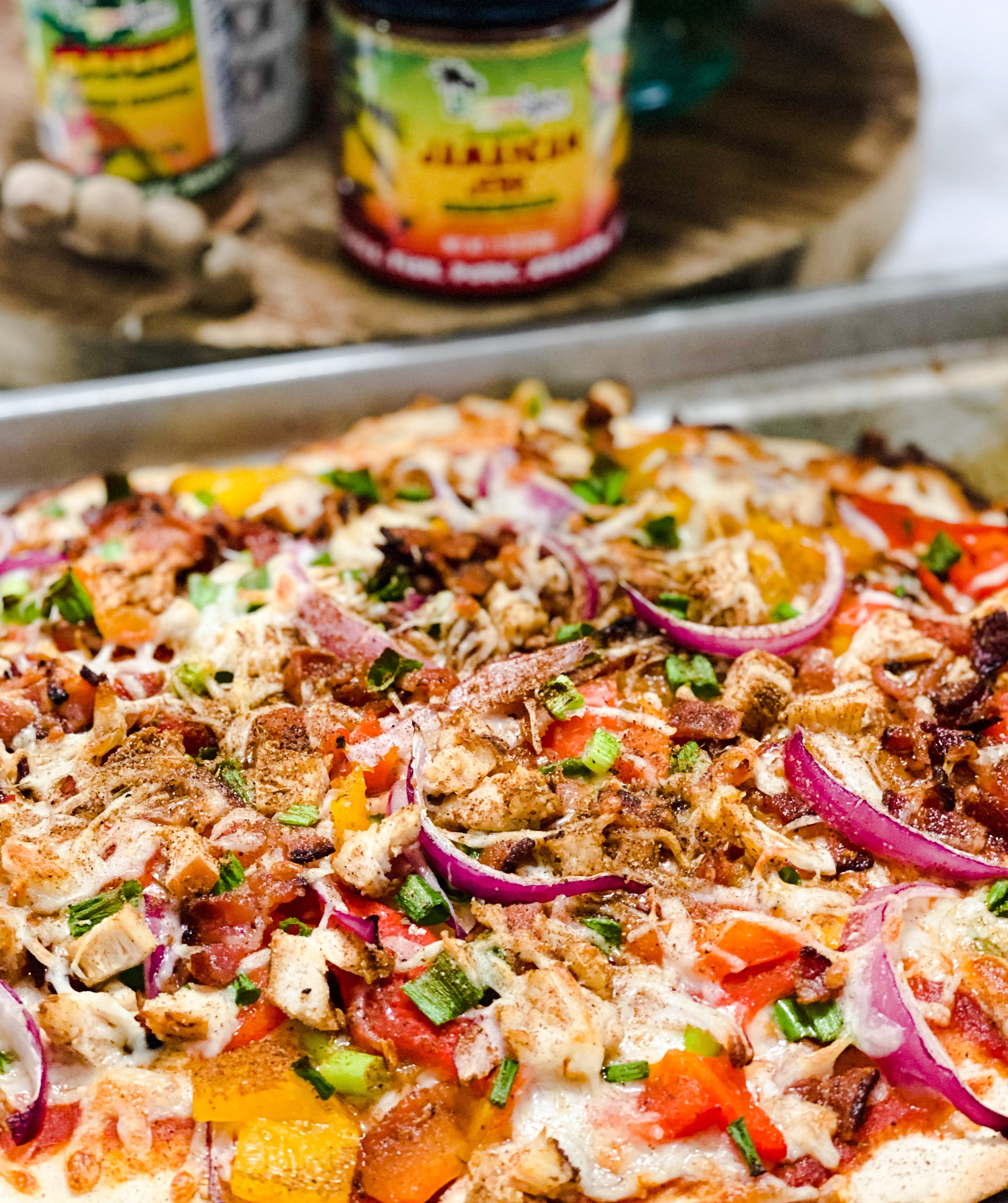 Jamaican Jerk Pizza | Reggaespice